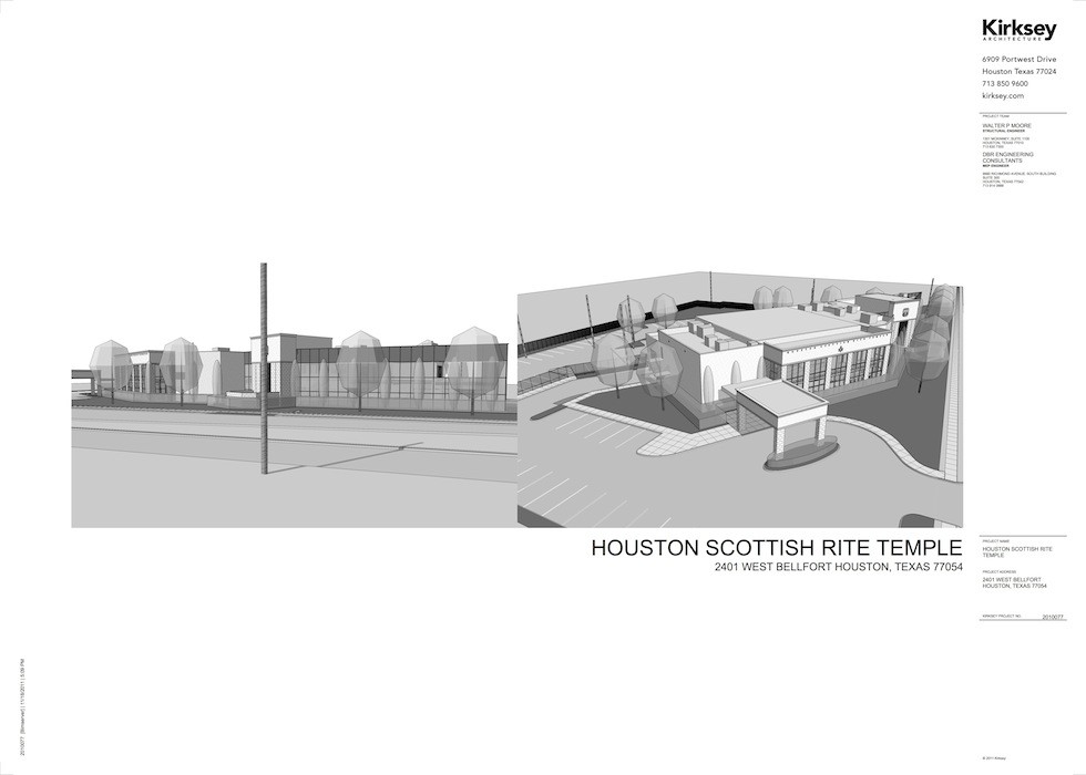 houston scottish rite drawing set : gregg kalba aia portfolio